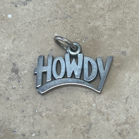 James Avery | Jewelry | Retired James Avery Howdy Charm | Poshmark